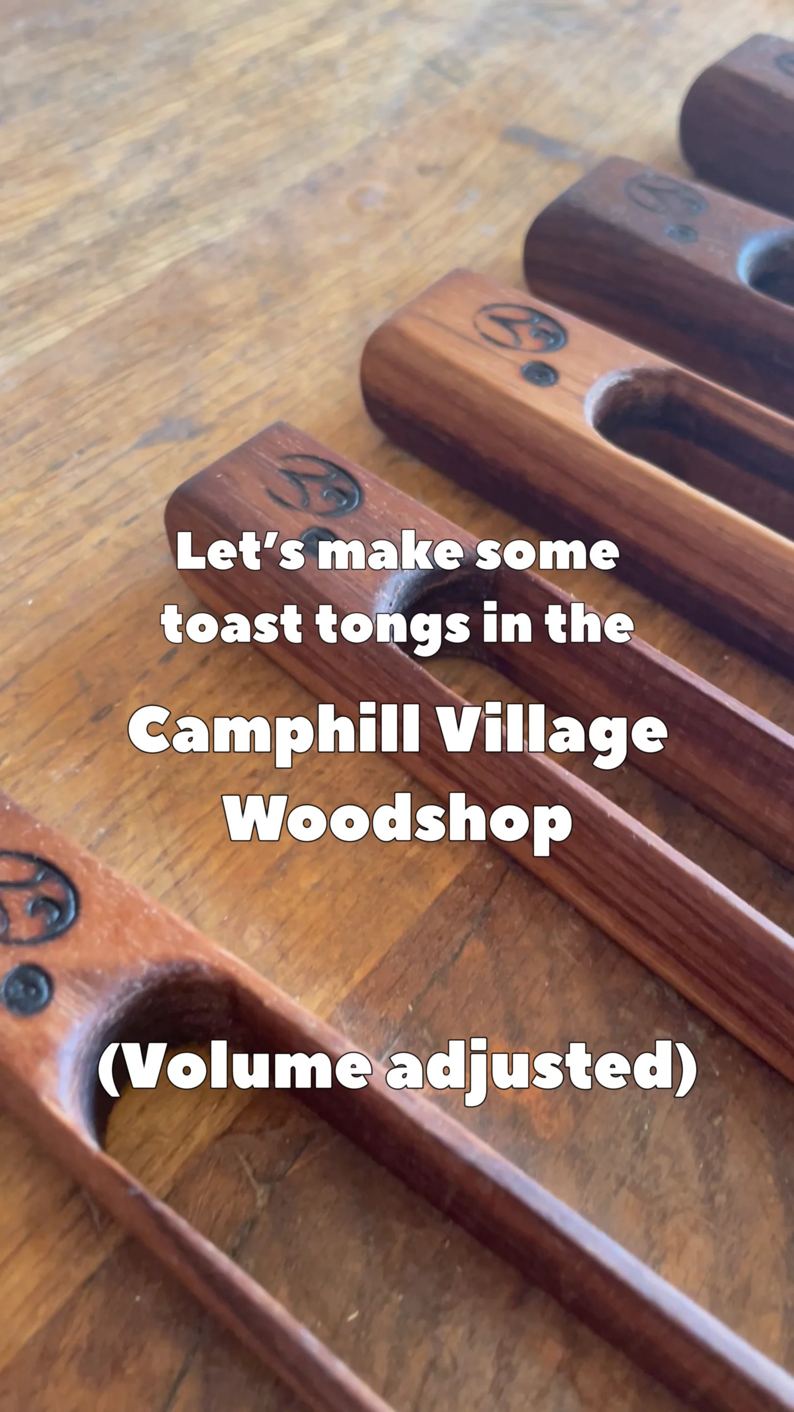 Making Toast Tongs in our Woodshop on Vimeo