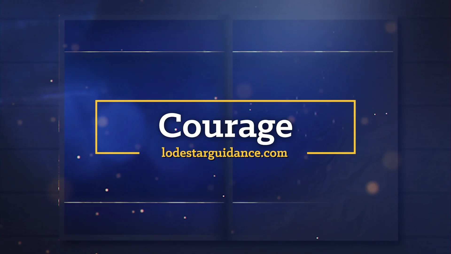 Courage Day 1 on Vimeo