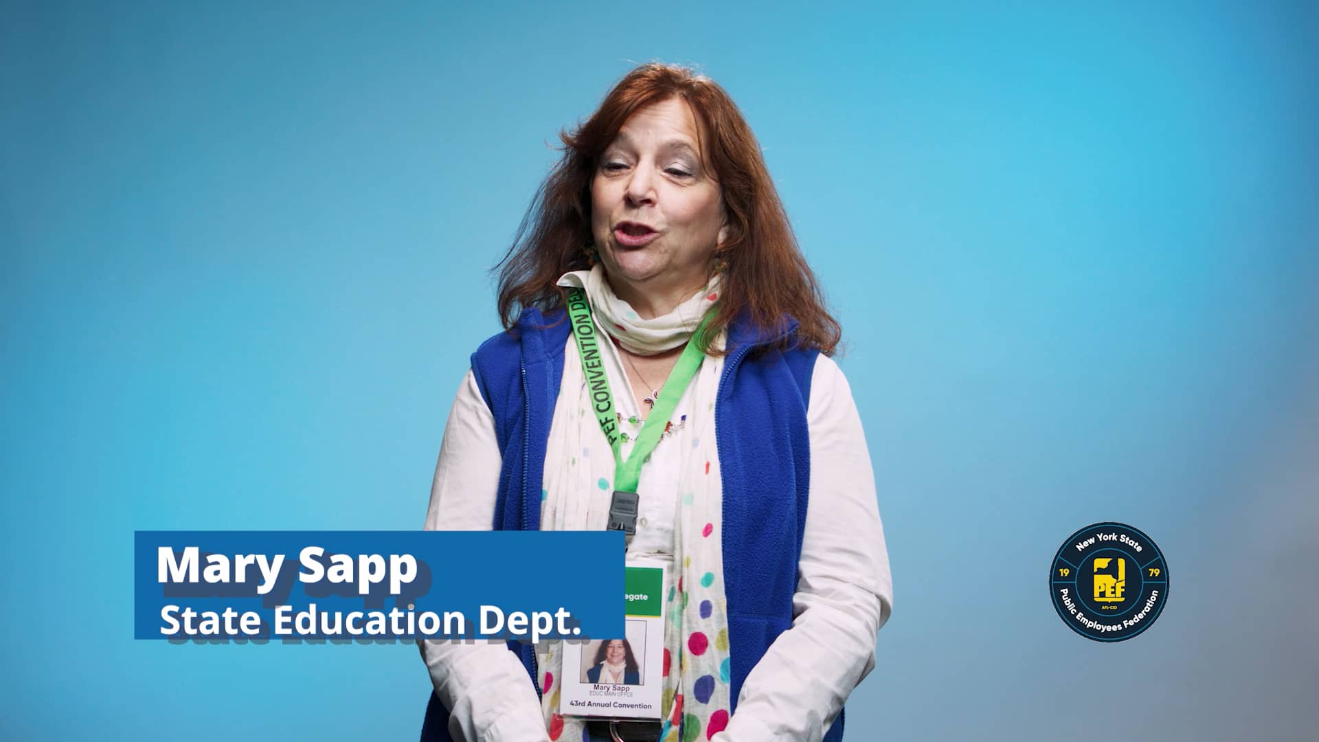 Mary Sapp, NY State Education Department on Vimeo