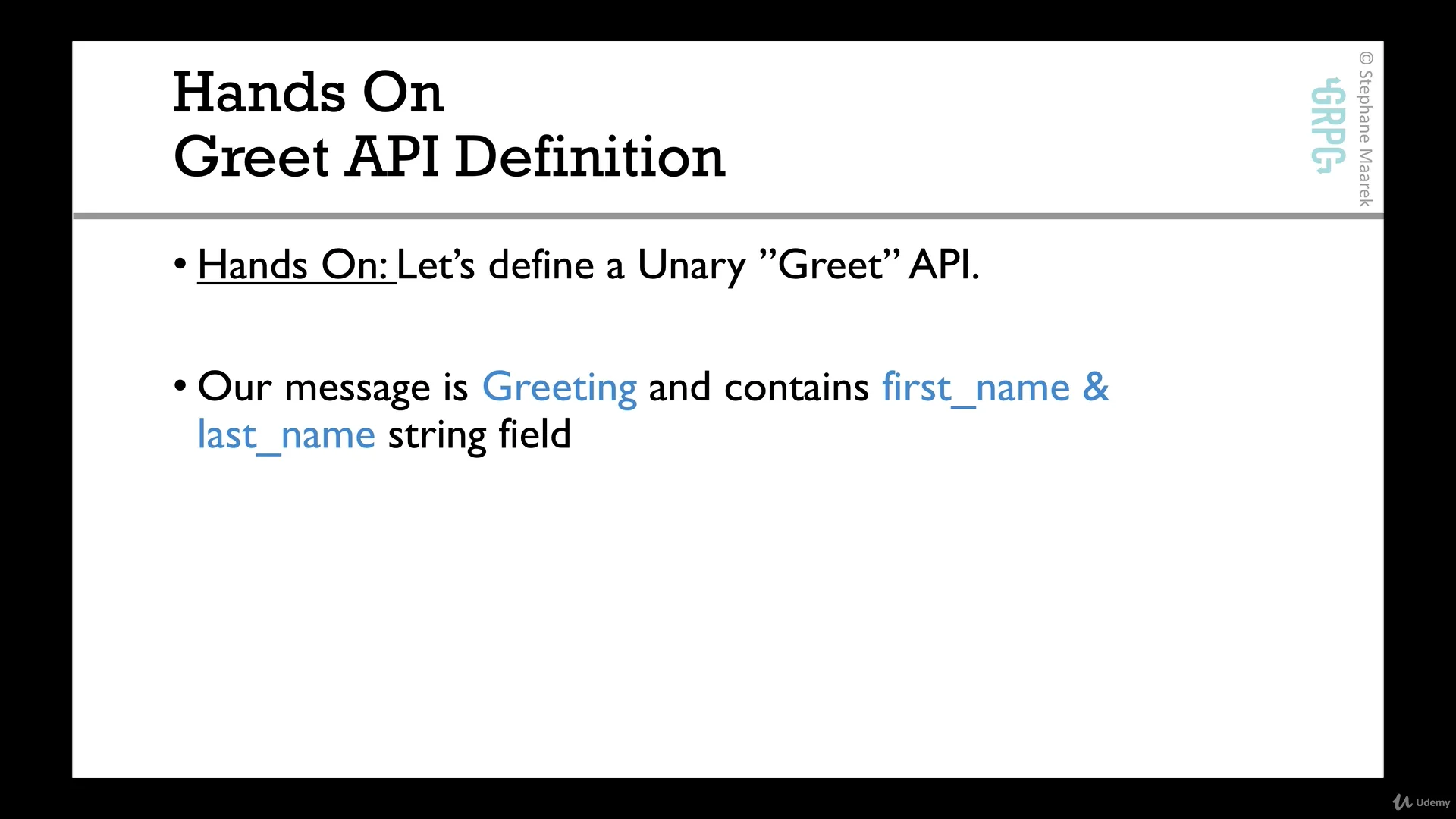 2. Greet API Definition on Vimeo