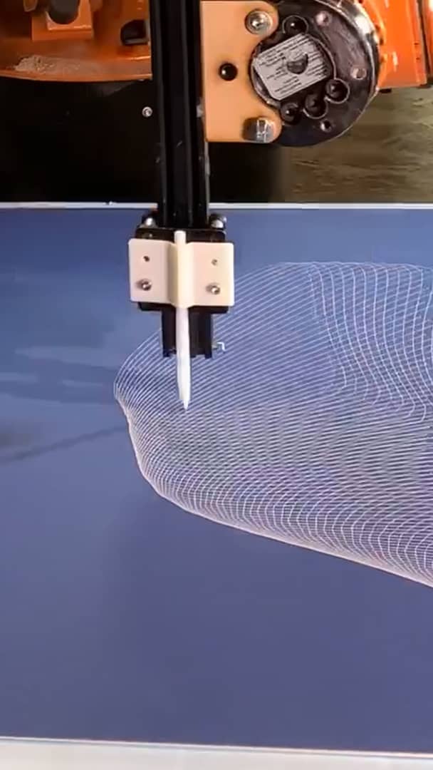 KUKA Robot Drawing on Vimeo