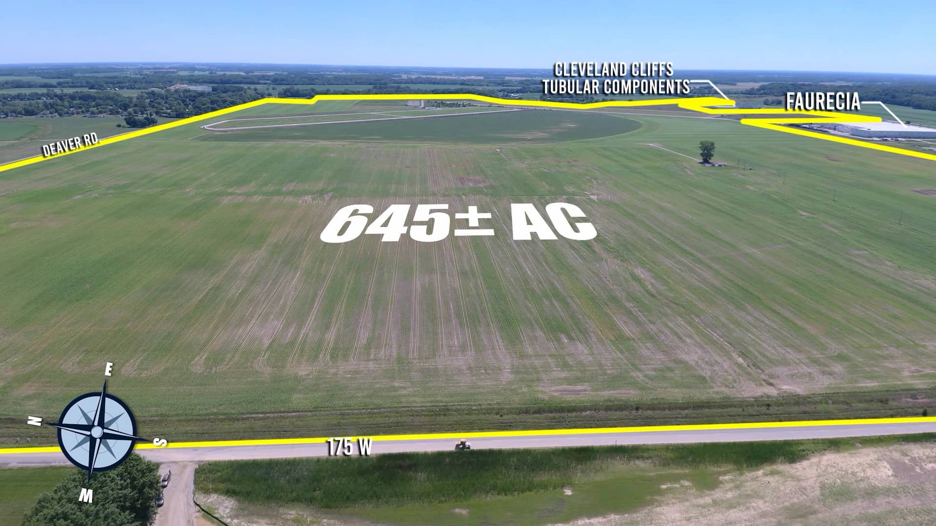 Columbus IN Former Walesboro Airport 380± AC on Vimeo