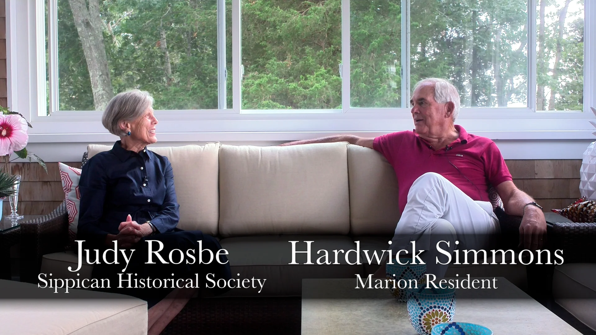 Sippican Historical Society Oral History - Hardwick "Wick" Simmons on Vimeo