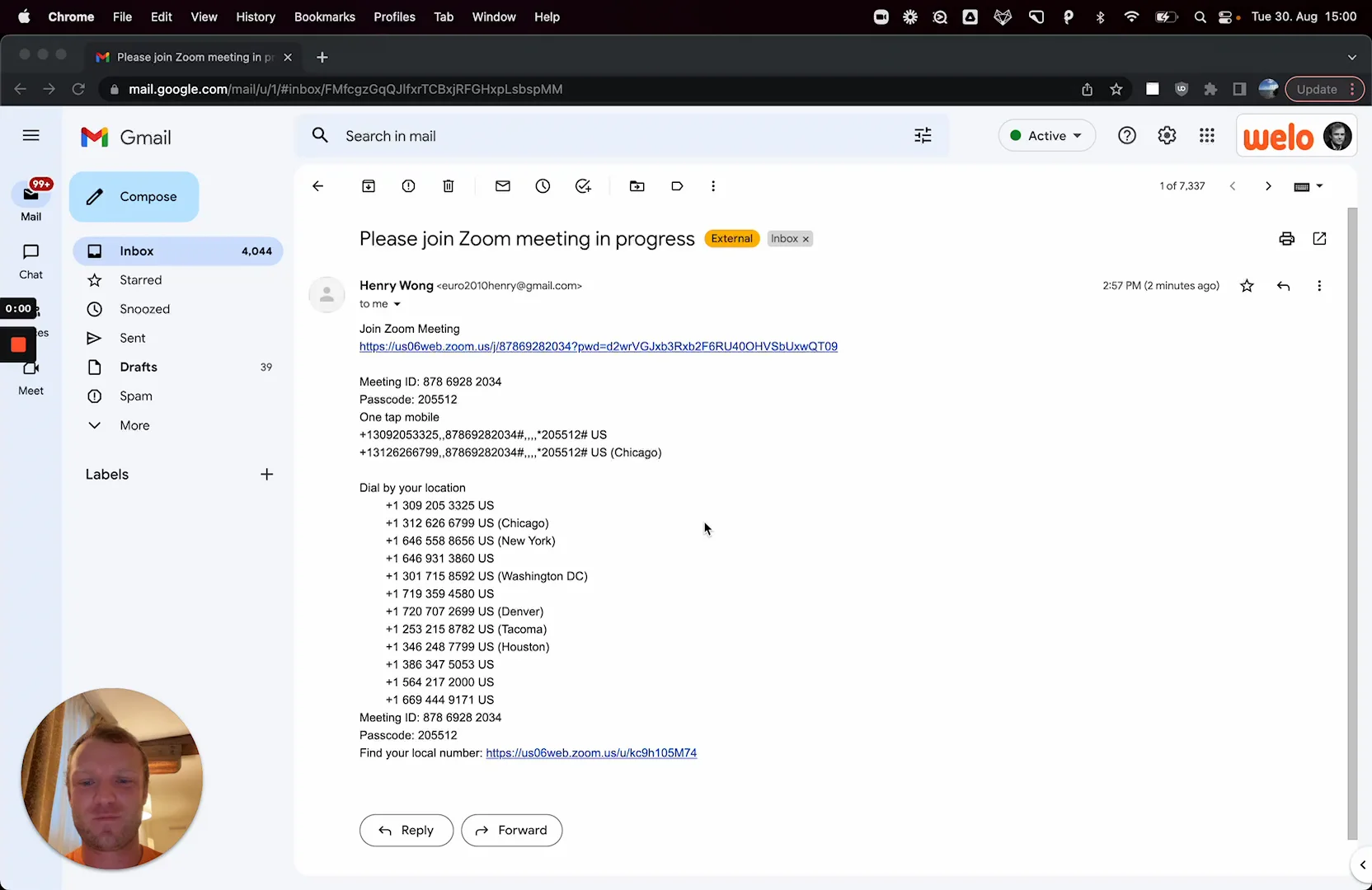 Welo for Zoom: How to Join as a Participant on Vimeo