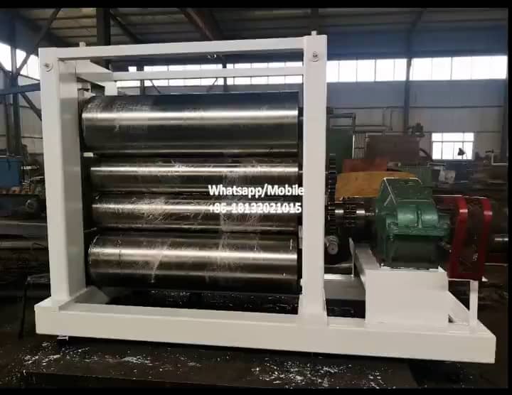 Heavy Type Expanded Metal Mesh Flatten Machine for Sale on Vimeo