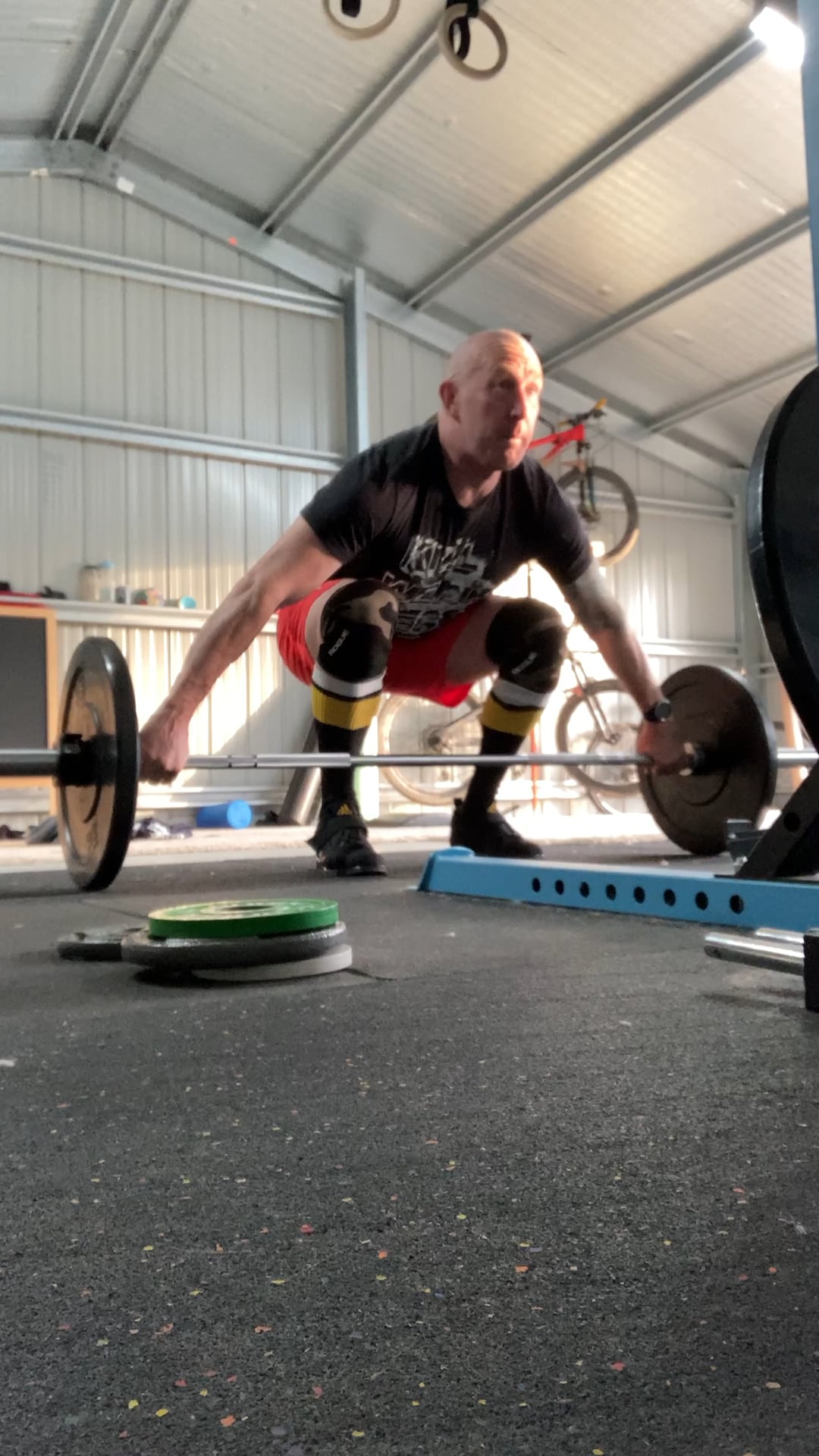 40kg Snatch progression front on Vimeo