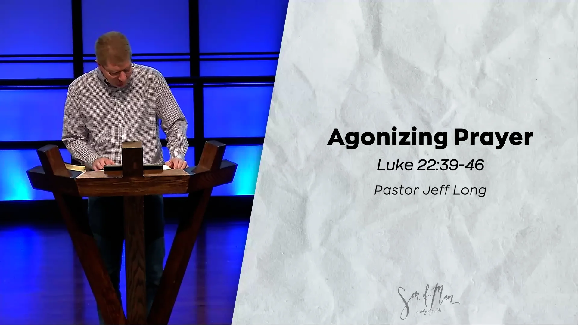 Agonizing Prayer - Luke 22:39-46 on Vimeo