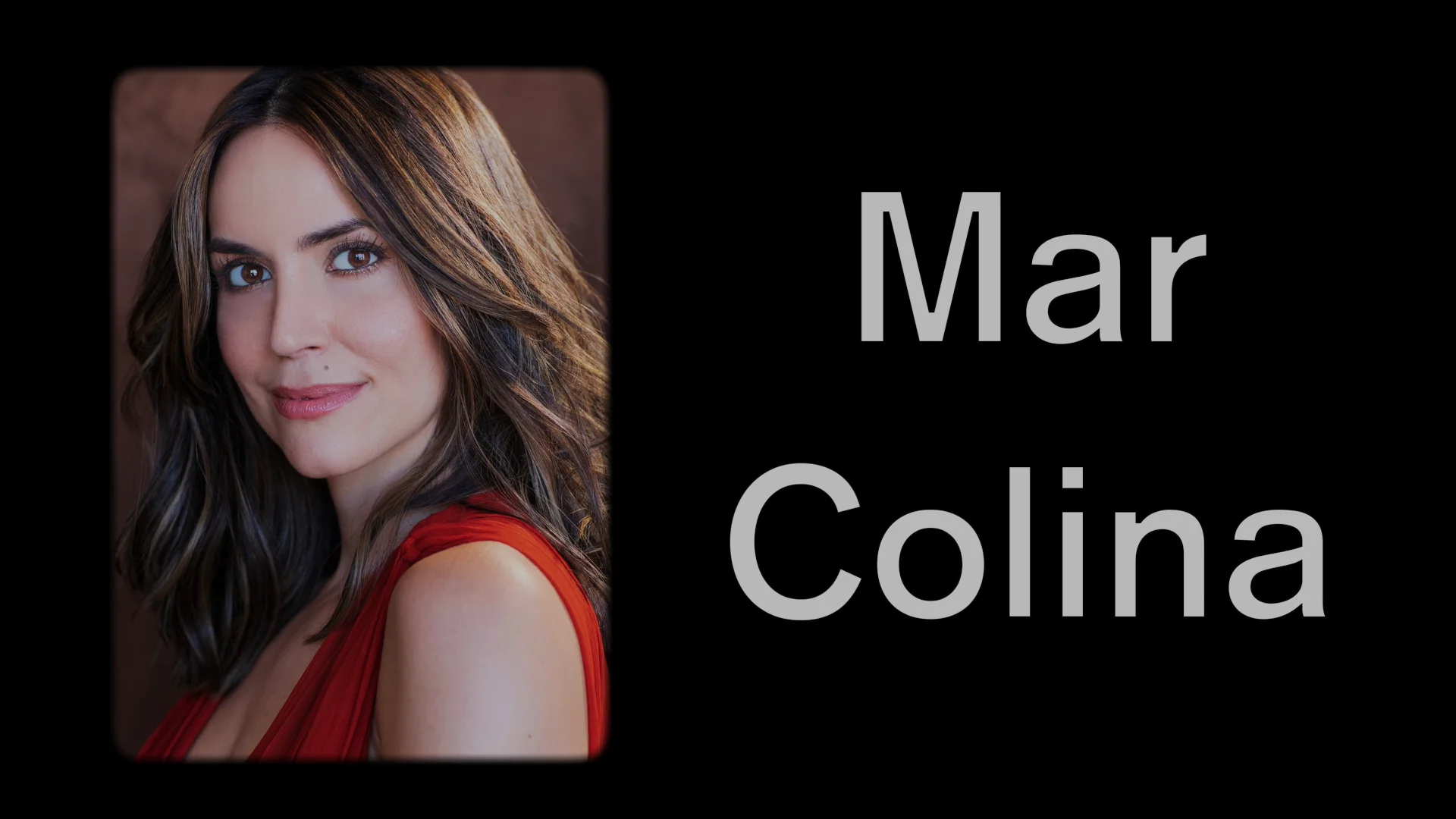 MAR COLINA DEMO REEL HD on Vimeo