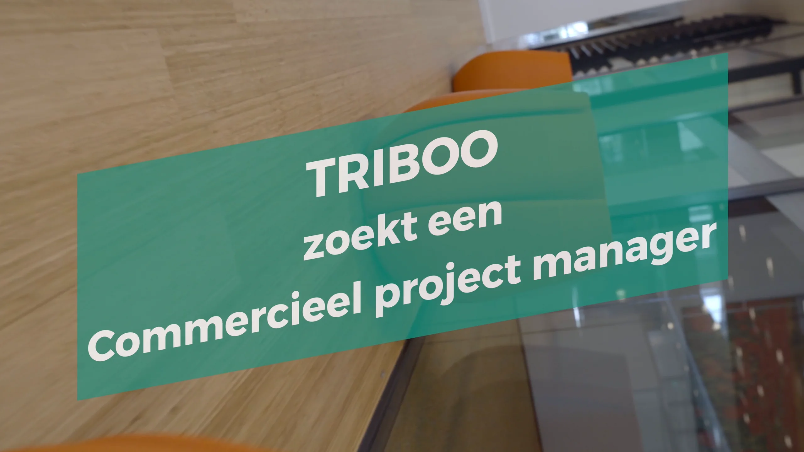 TRIBOO GROEIT EN ZOEKT EEN COMMERCIEEL PROJECTMANAGER on Vimeo