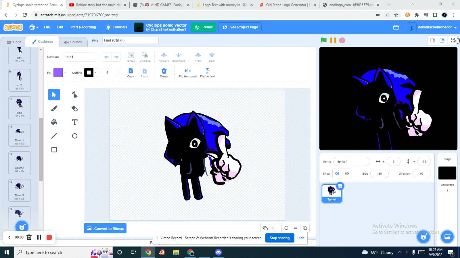 Cyclops Sonic FNF Test on Vimeo