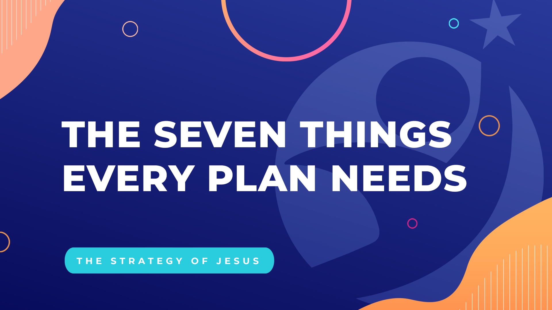 The Seven Things Every Plan Needs on Vimeo