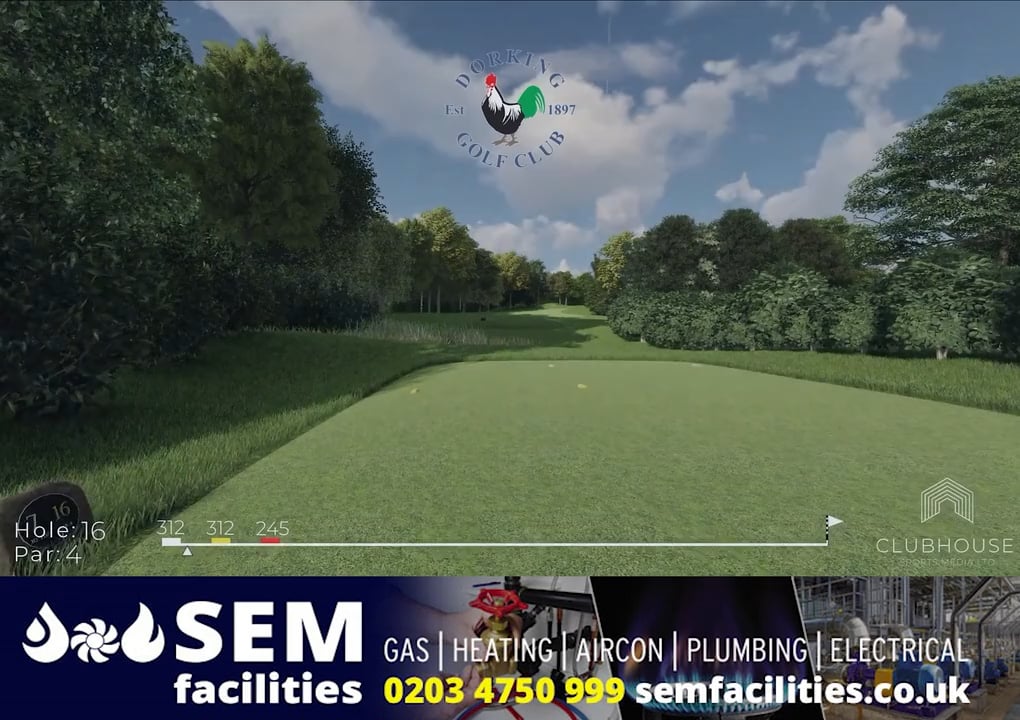Dorking Golf Club - Hole 16 on Vimeo