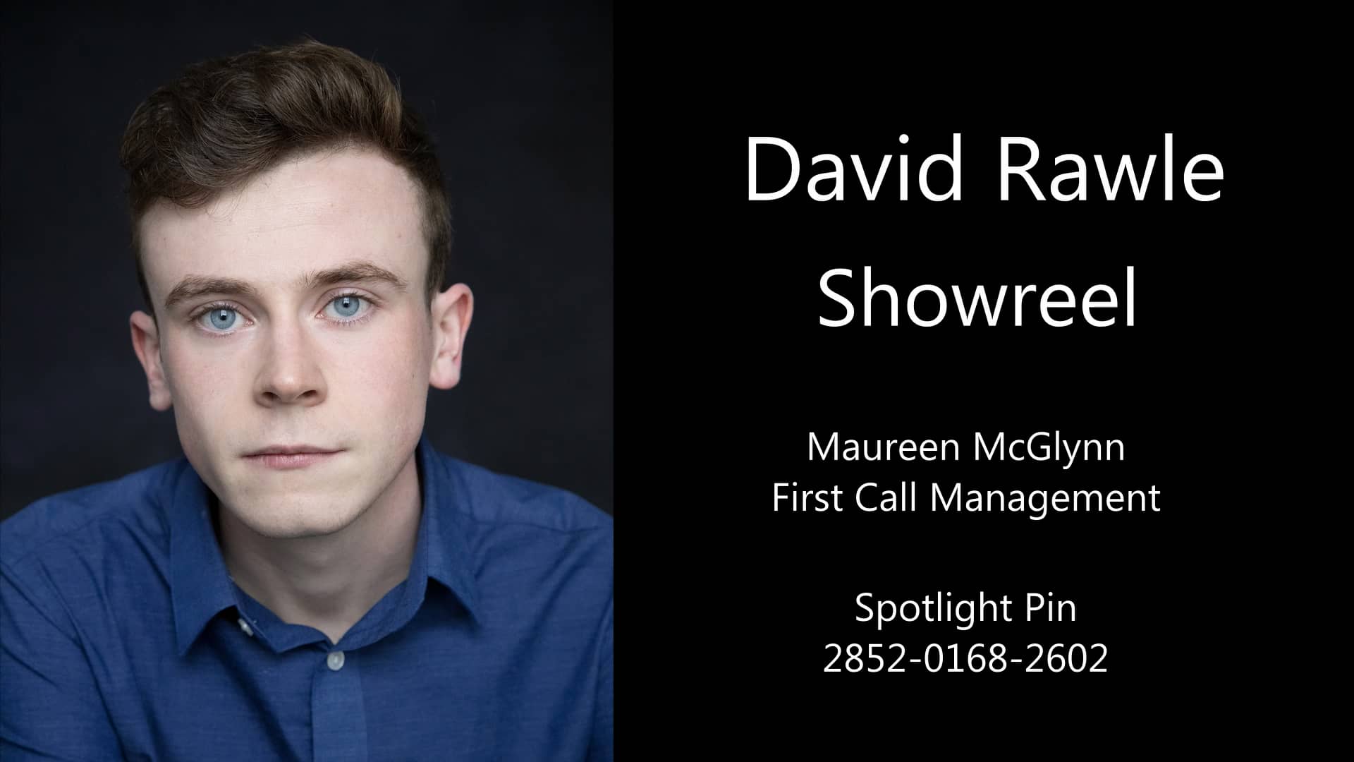 David Rawle Showreel on Vimeo