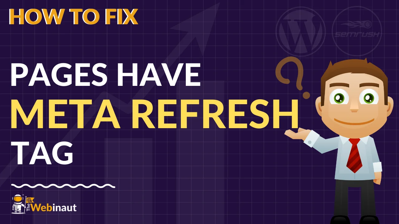 [FIX] Pages Have A Meta Refresh Tag on Vimeo