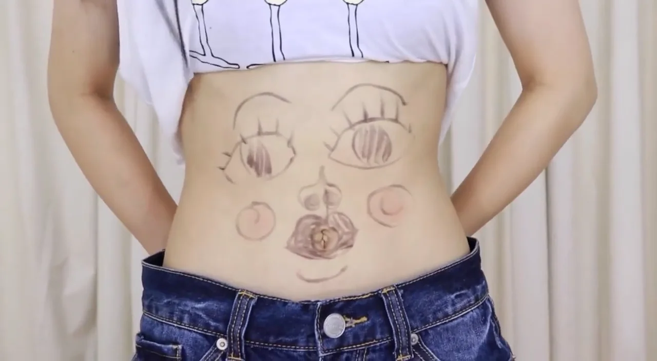 Belly Face2
