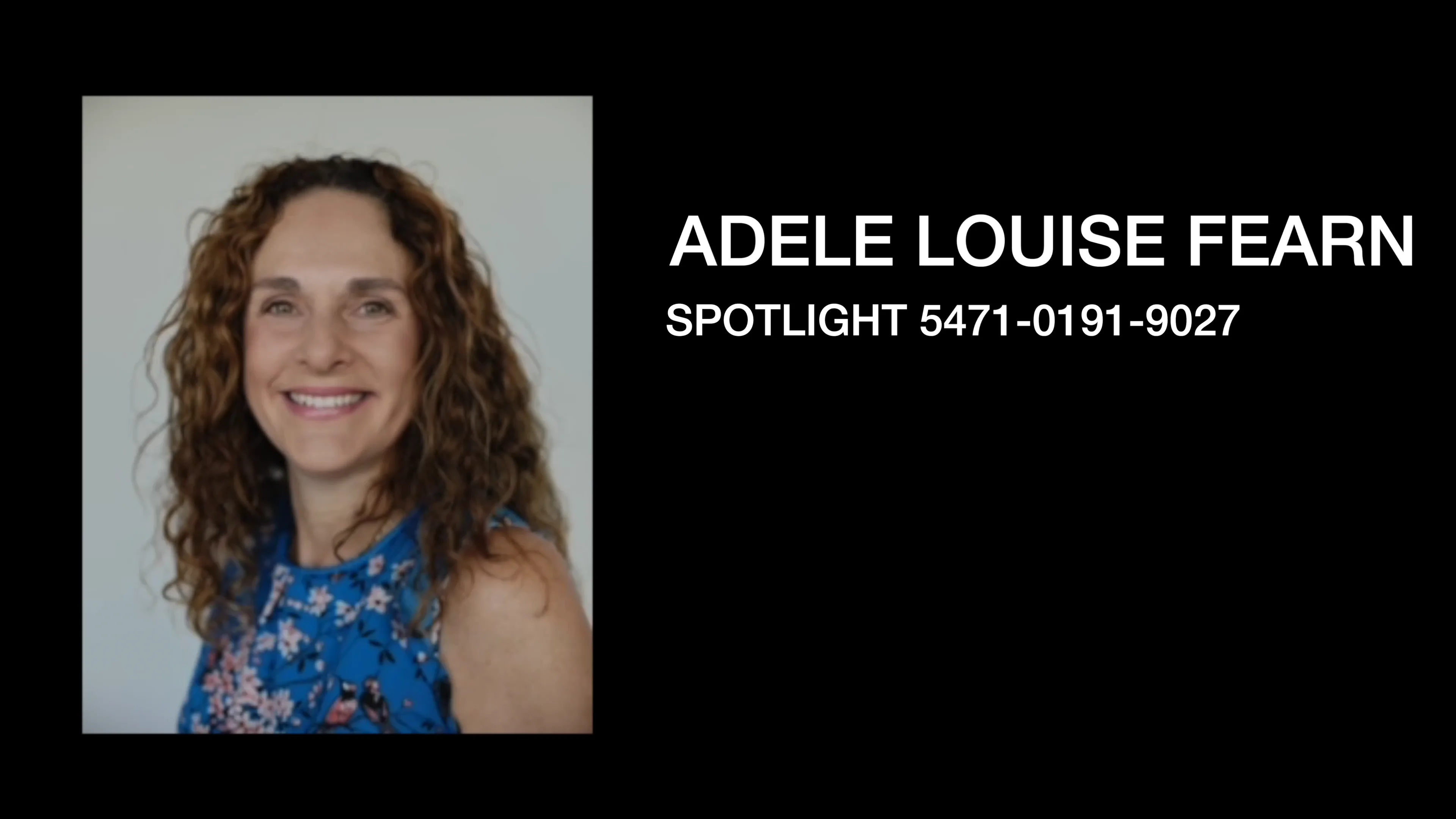 Adele Fearn Showreel 2022 on Vimeo