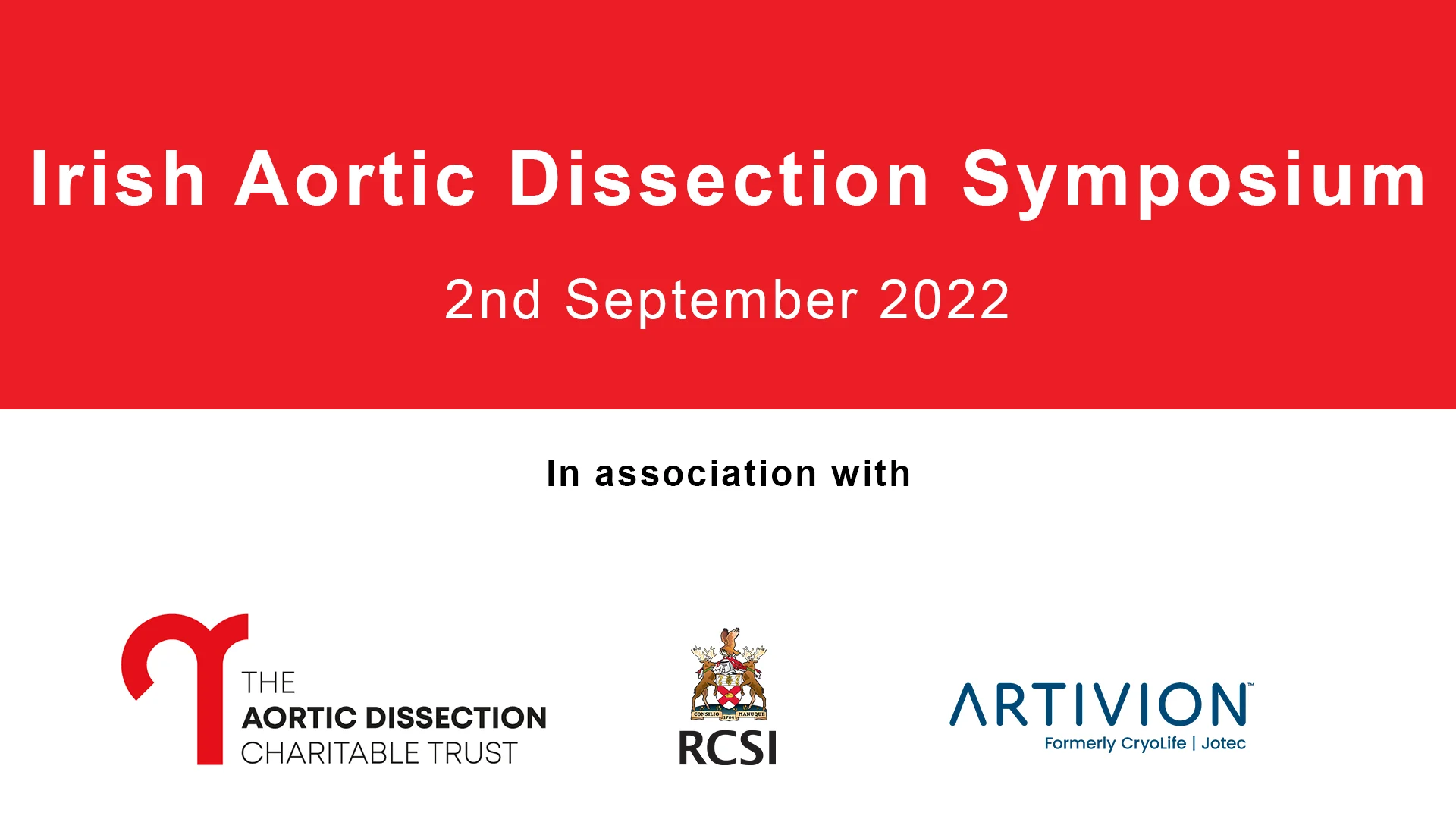 Irish Aortic Dissection Symposium - Prof Aung Oo.mp4 on Vimeo