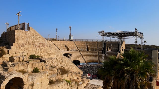 Theater Stage Caesarea - Free video on Pixabay