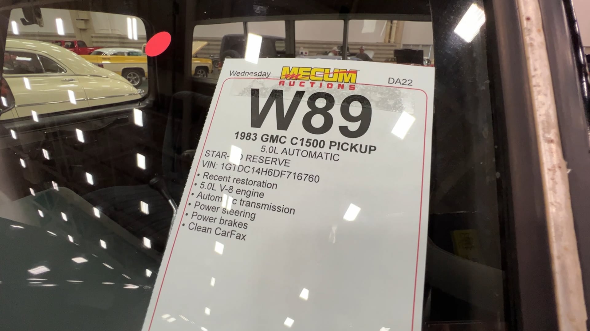 1983 GMC C1500 Pickup | W89 | Dallas 2022