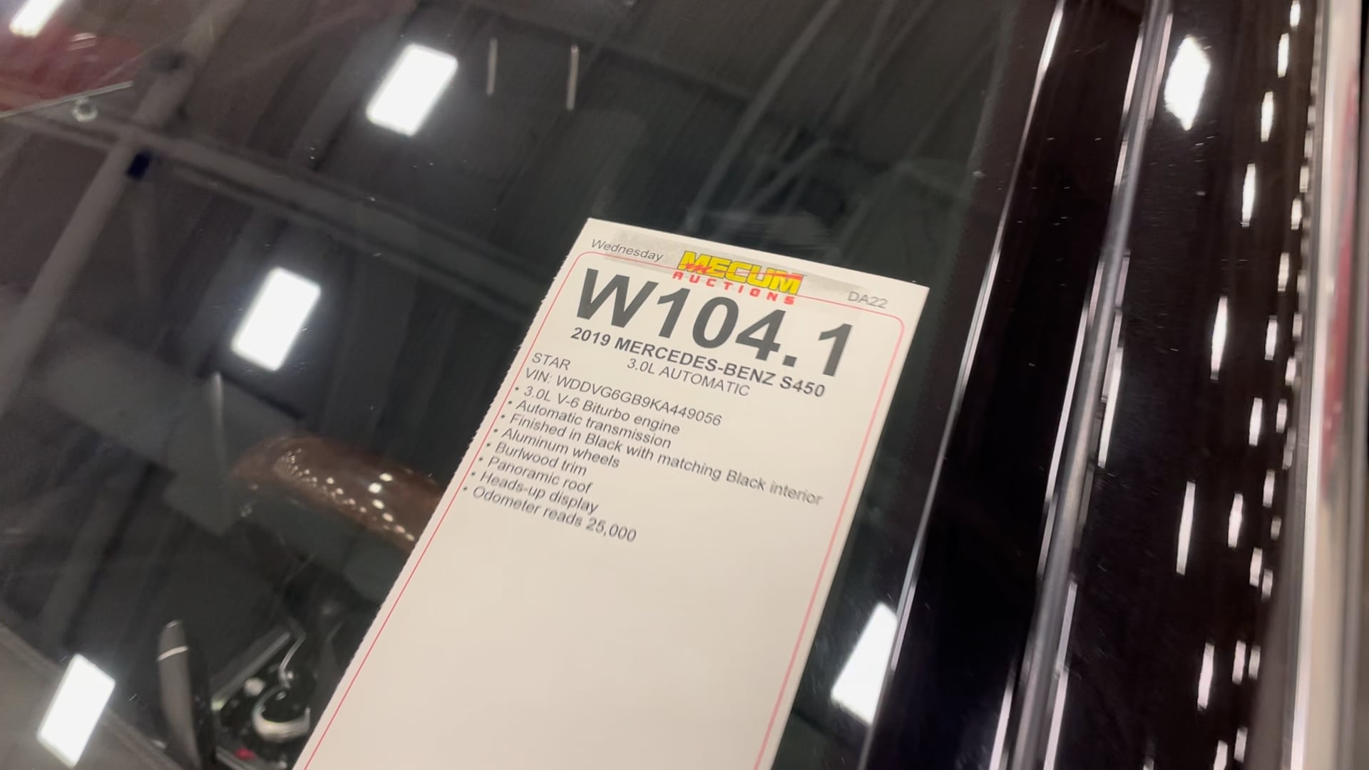 2019 Mercedes-Benz S450 | W104.1 | Dallas 2022