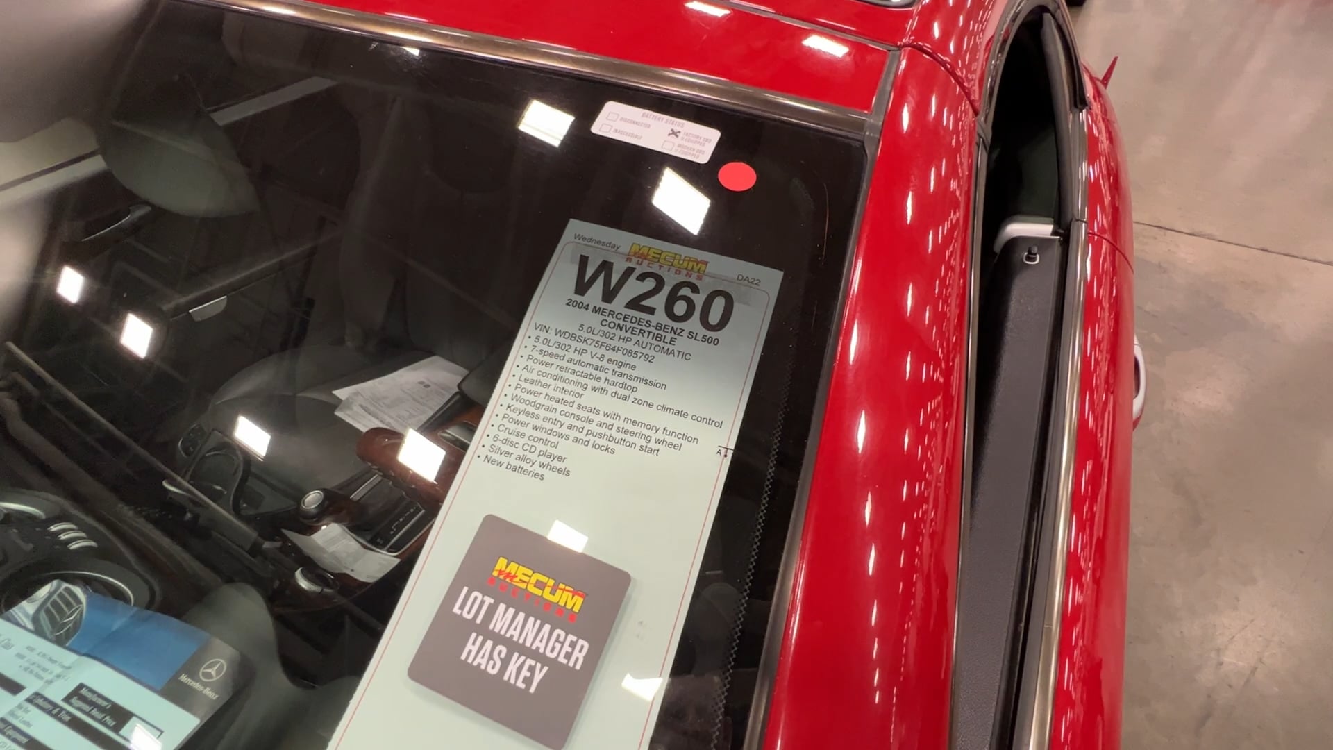 2004 Mercedes-Benz SL500 Convertible | W260 | Dallas 2022