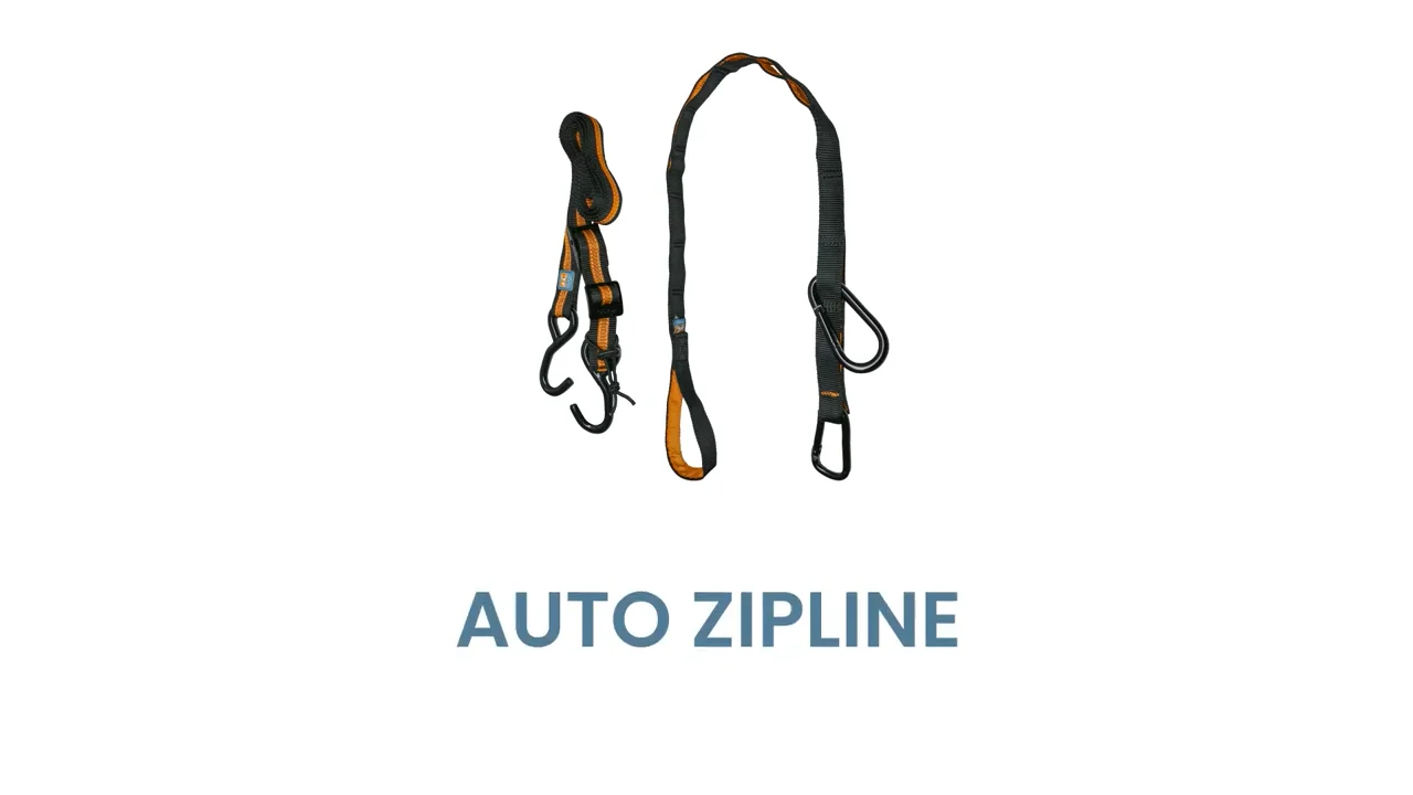 Auto Zip Line - Keep your pup in the backseat on Vimeo