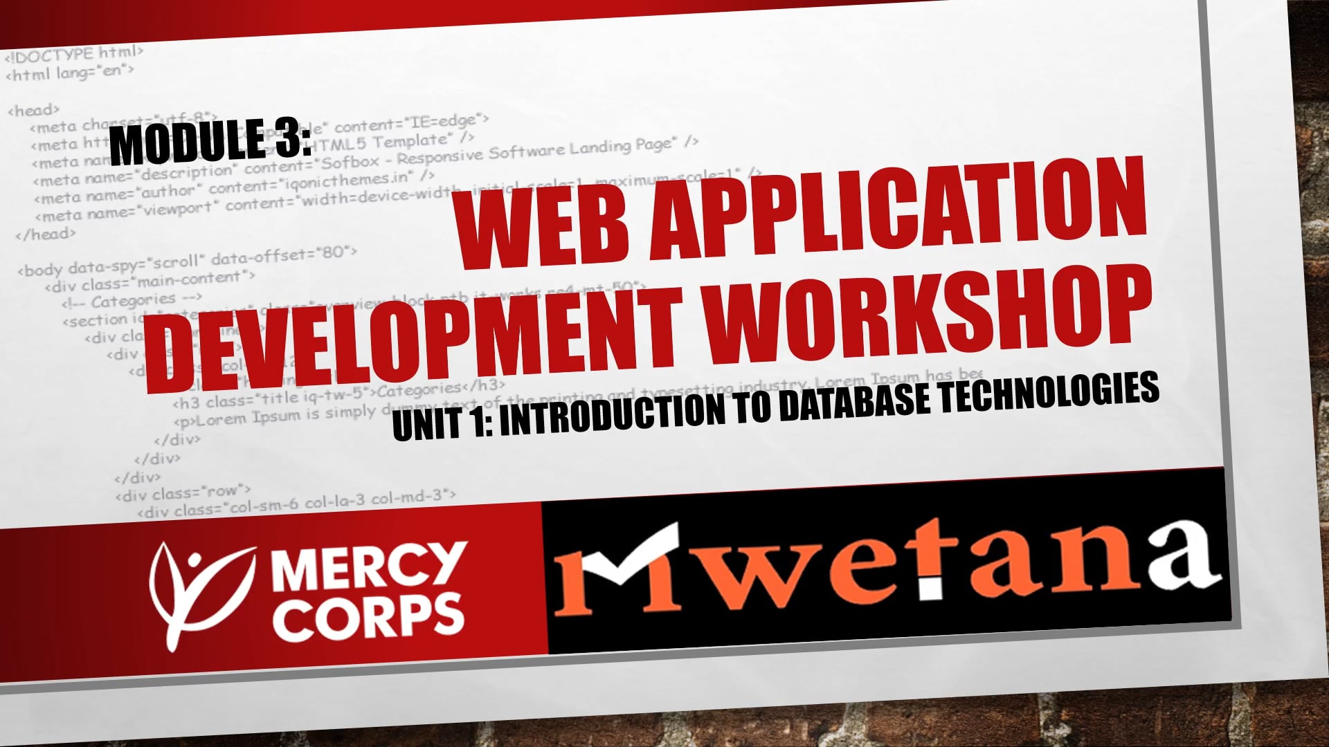 1.1 Unit 1.1 Database Systems on Vimeo