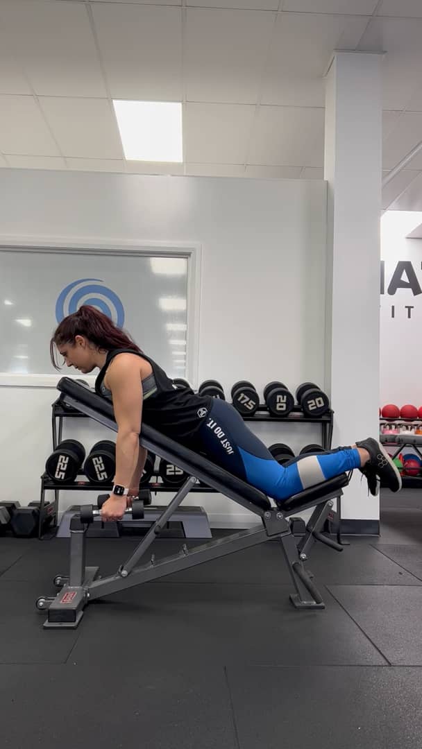 D 30o Incline Prone Db Lateral Raise On Vimeo