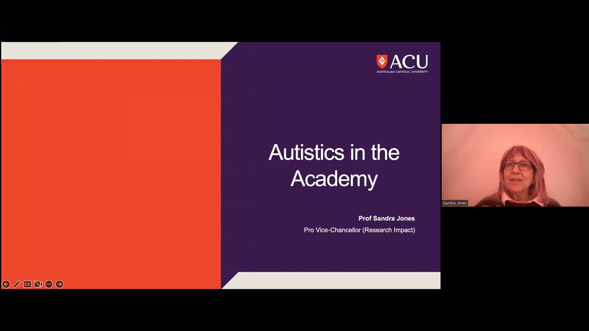 OTARC Seminar Series - Dr Sandra Jones (August 2022) on Vimeo