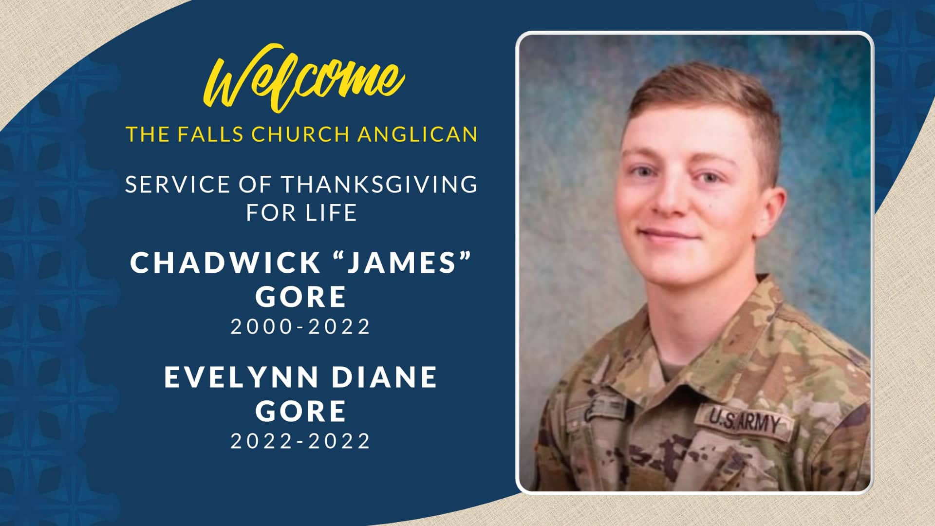 Memorial Service for James Gore and Evelynn Gore on Vimeo