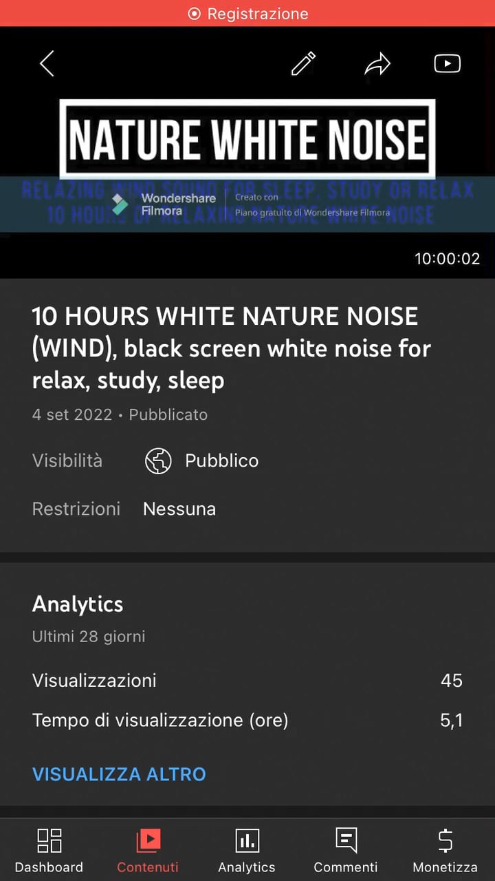 White nature noise Black screen on Vimeo
