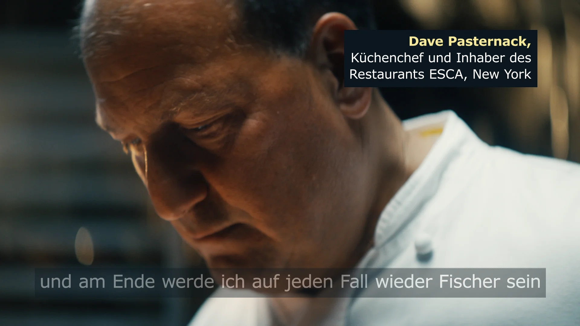 Chef testimonial (German)