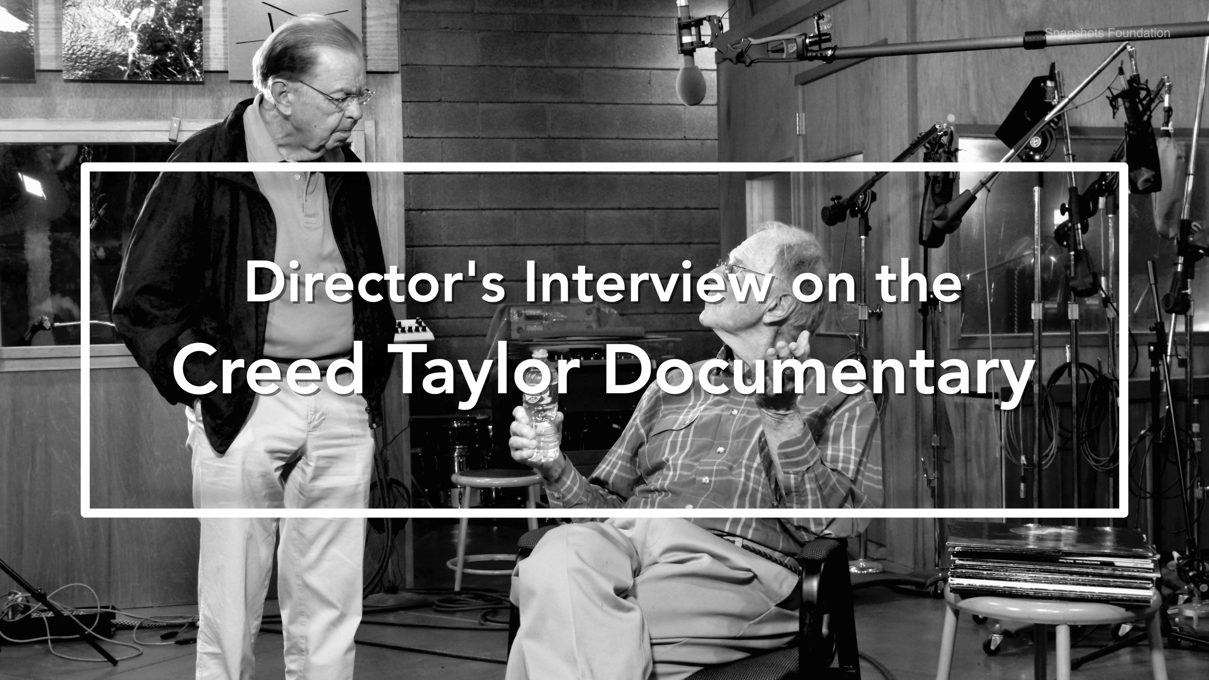 Making Creed Taylor's Documentary Film on Vimeo