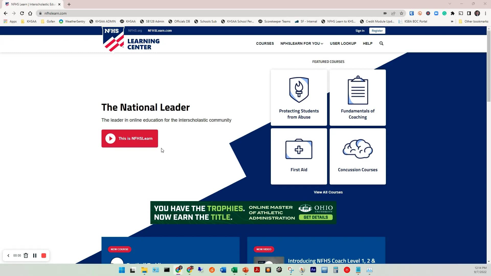 NFHSLearn.com - Purchasing Bulk Courses for Coaching Staff on Vimeo