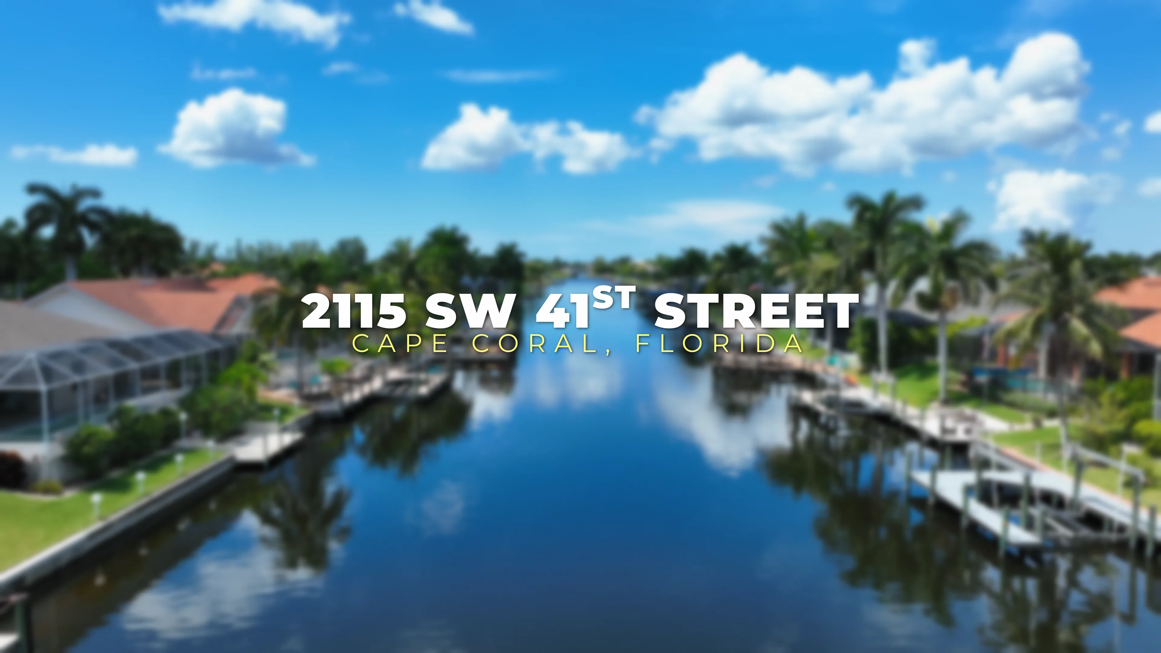2115 SW 41st Street | Cape Coral, Florida on Vimeo