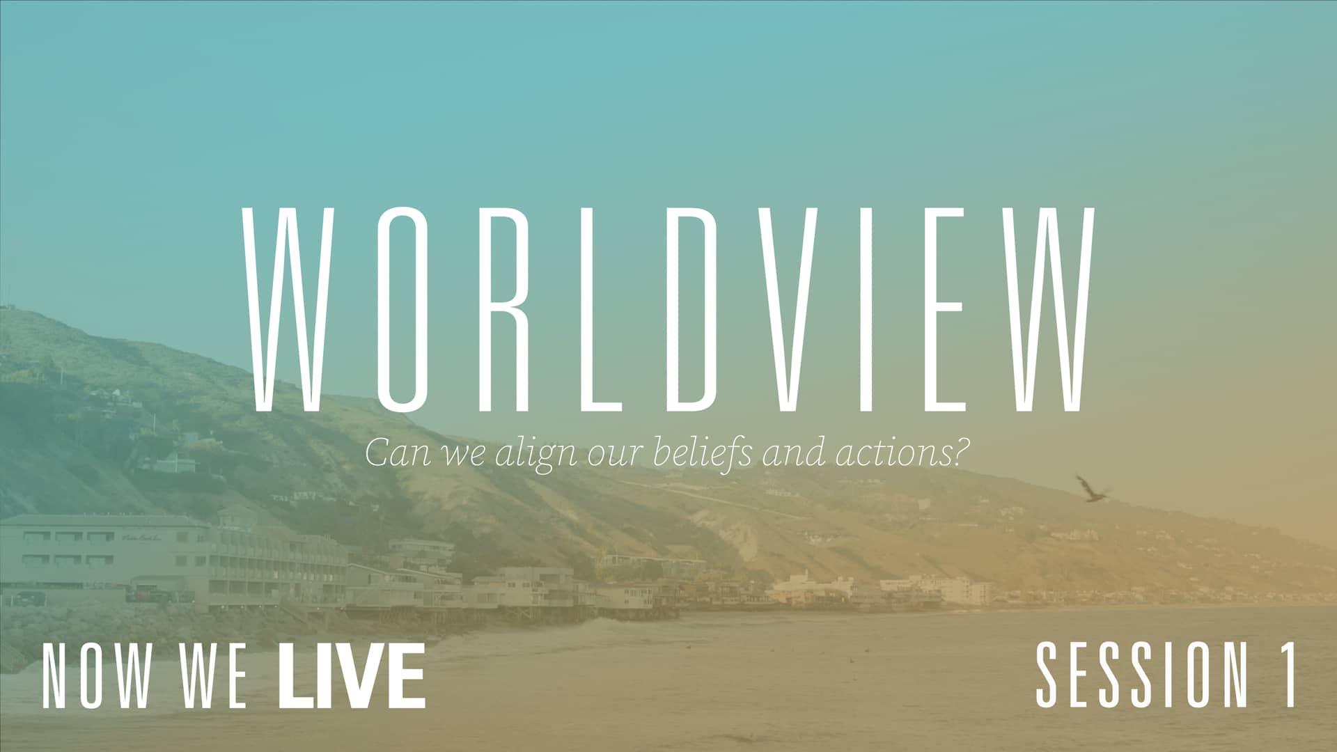 Now We Live: Session 1 Teaser on Vimeo