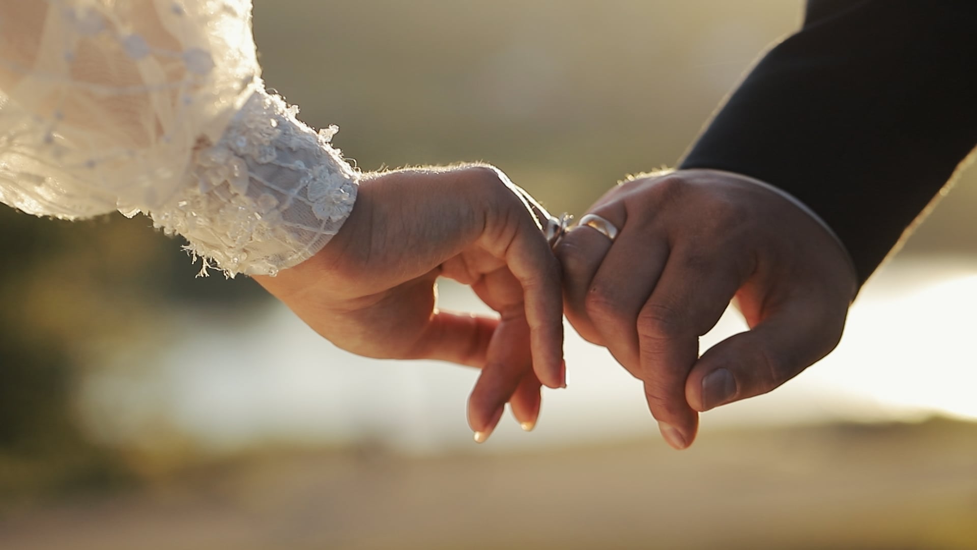 bride-and-groom-holding-hands on Vimeo