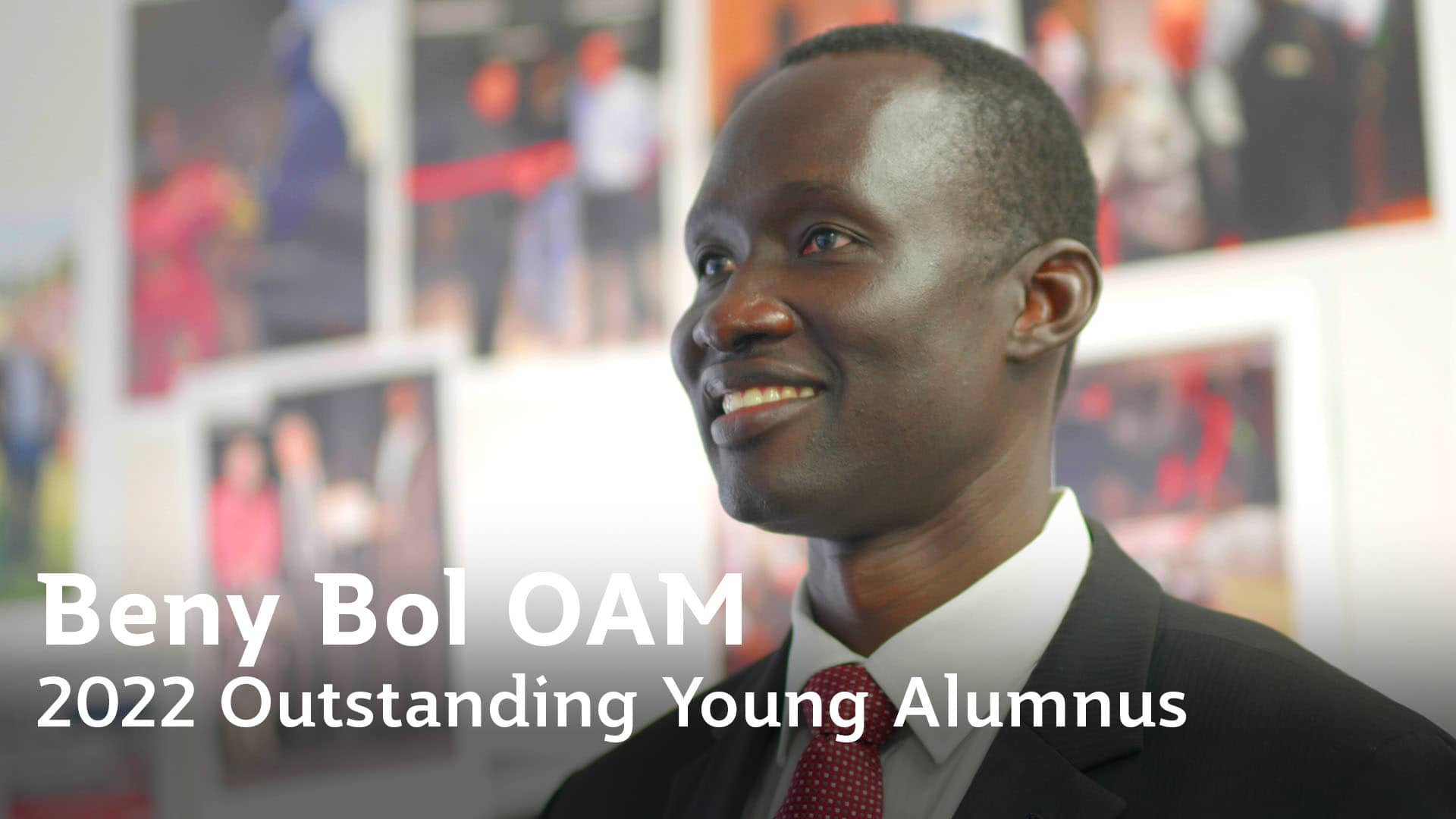 2022 Outstanding Young Alumnus | Beny Bol OAM on Vimeo