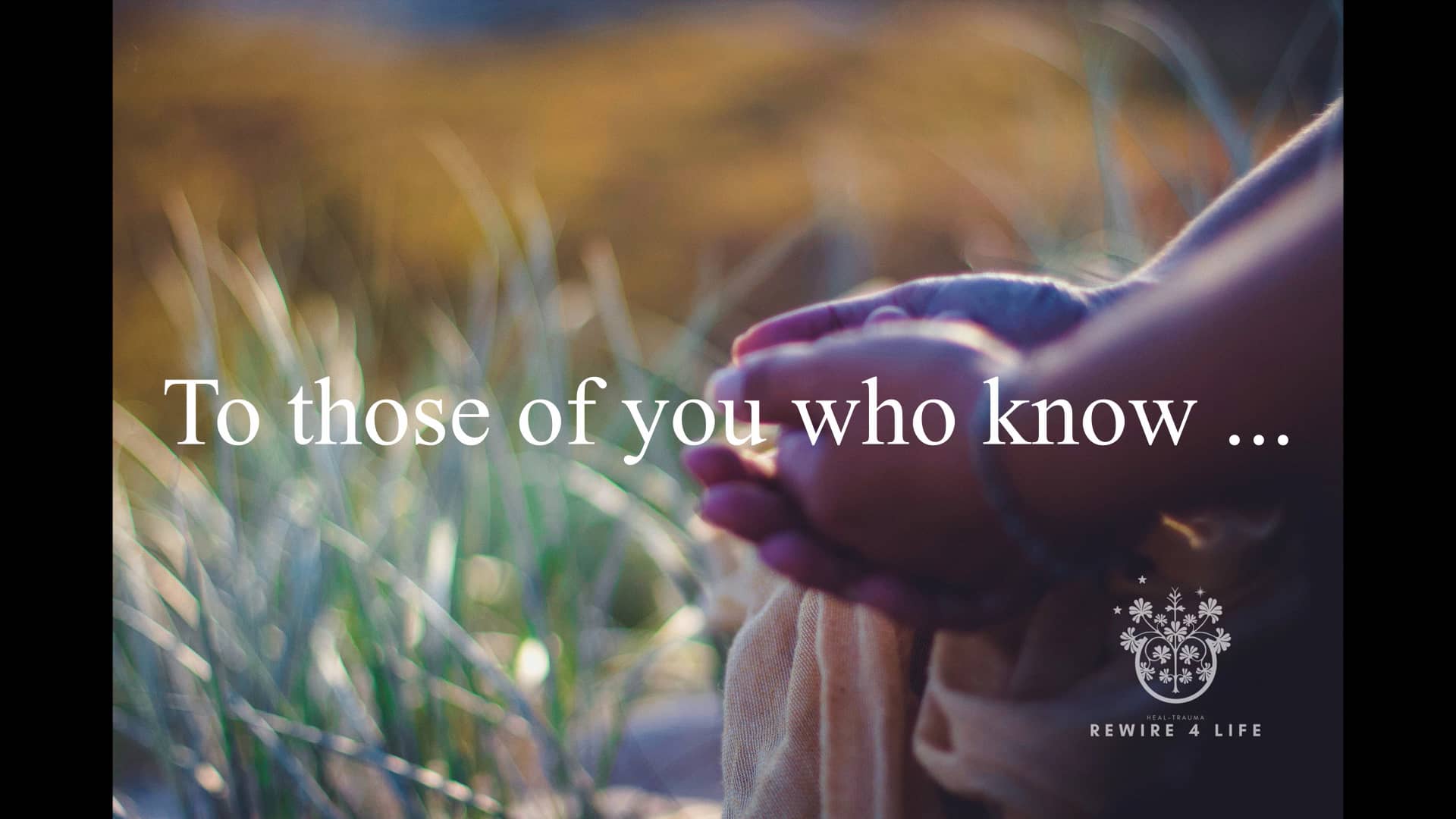 To Those of You Who Know on Vimeo