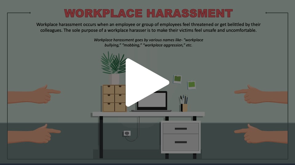Workplace Harassment Animated Presentation - SketchBubble on Vimeo