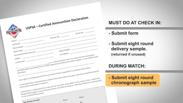 NROI Tips – Certified Ammunition