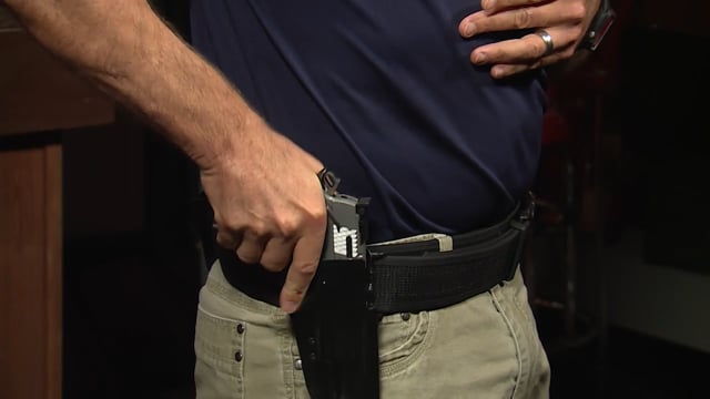 NROI Tips – Holstering a Handgun Safely