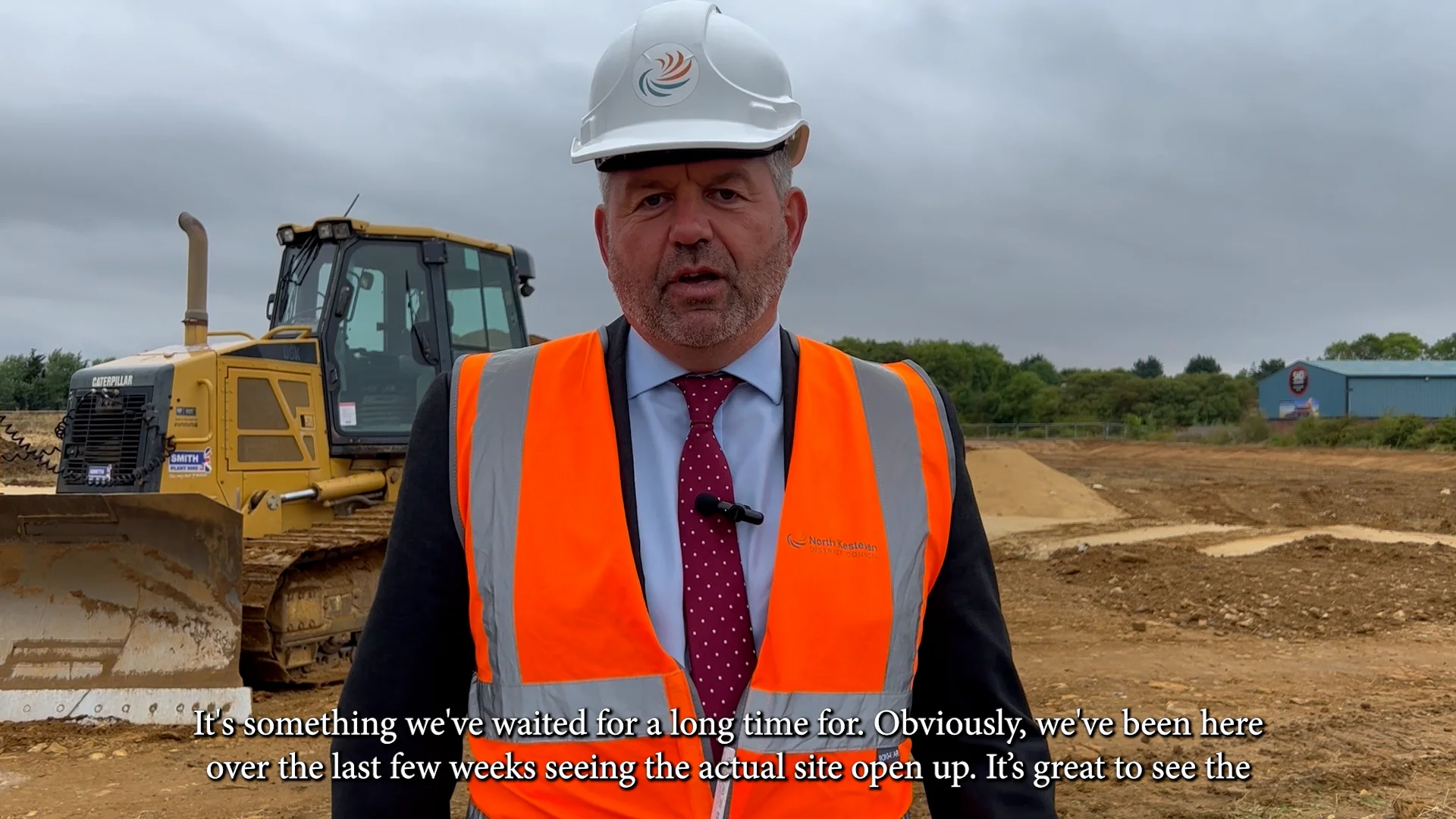 Phase one work starts at Sleaford Moor Enterprise Park on Vimeo