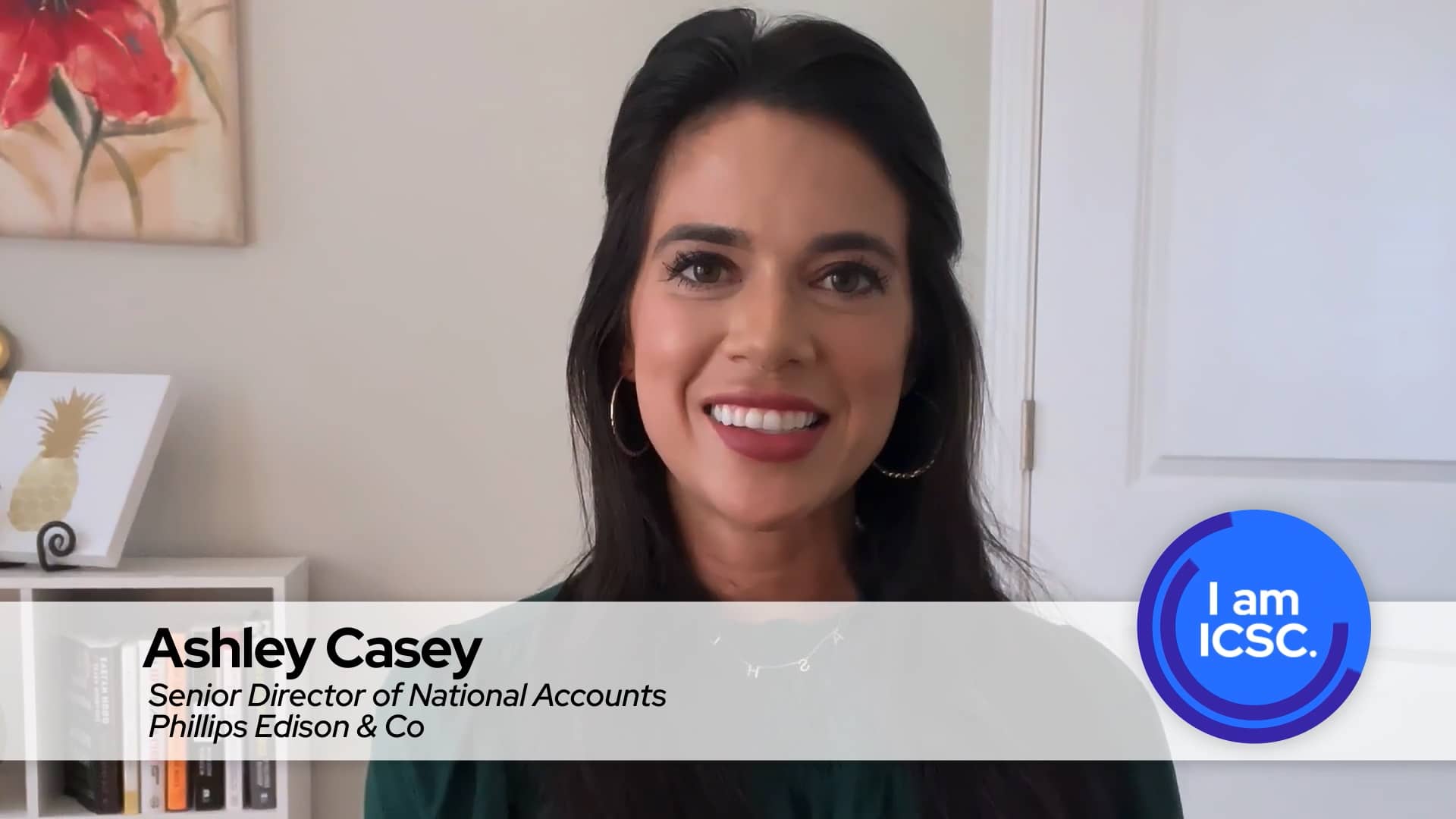 I am ICSC - Ashley Casey, Senior Director of National Accounts, Phillips Edison & Co on Vimeo