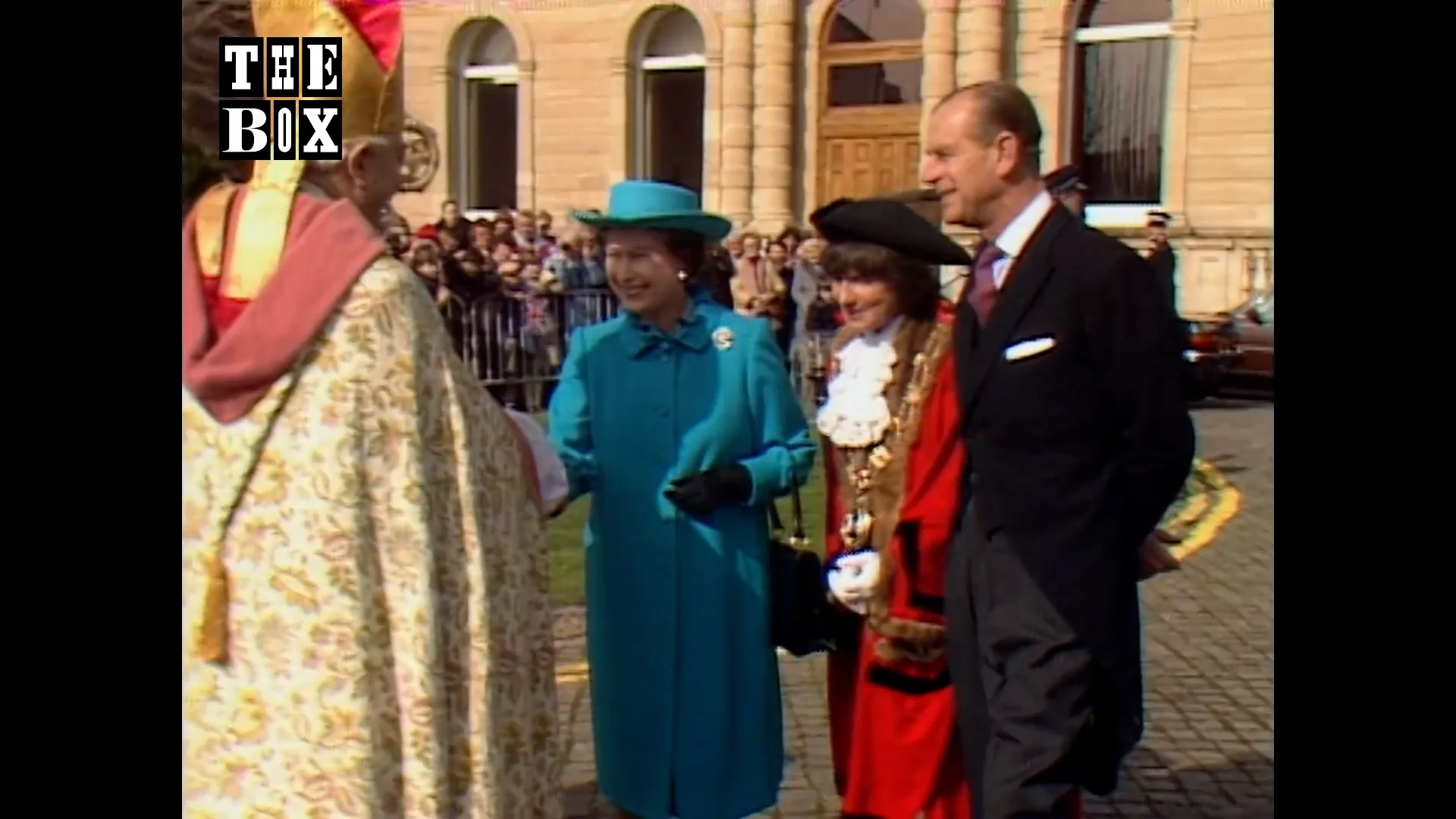 Queen Elizabeth II visits Exeter Cathedral, 1983 on Vimeo