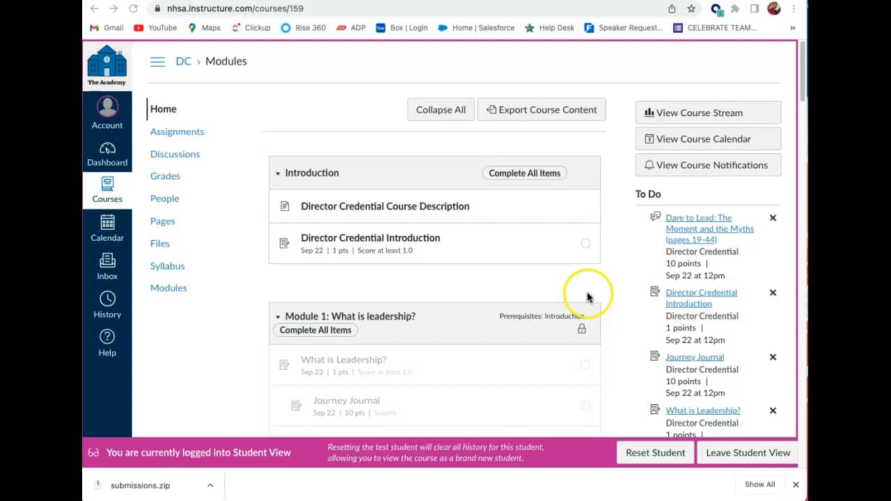 Director Credential Canvas Tutorial on Vimeo