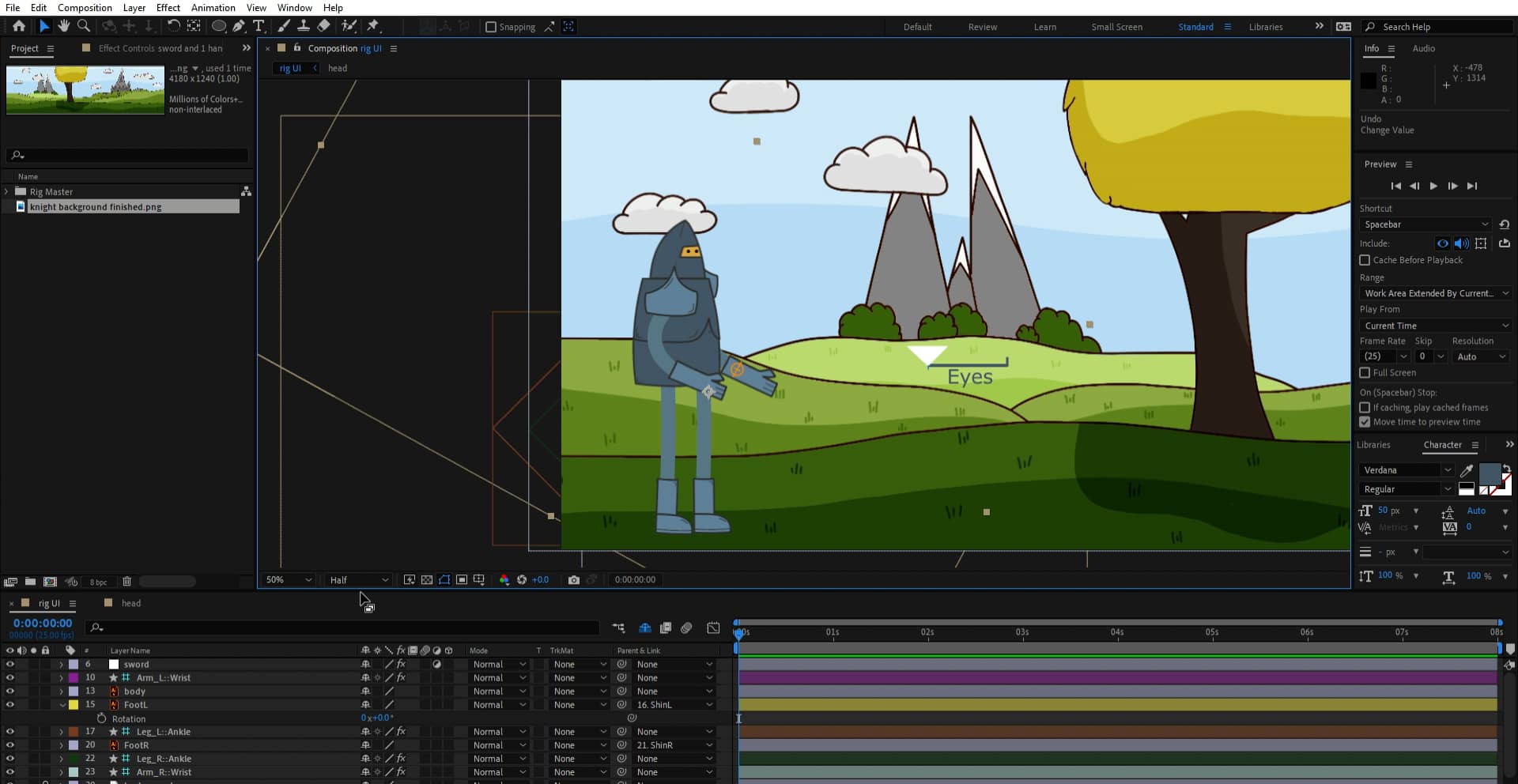 Rig UI breakdown on Vimeo