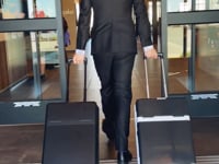 Barmes Luggage // Black - Barmes Design Modular Suitcase - Touch of Modern