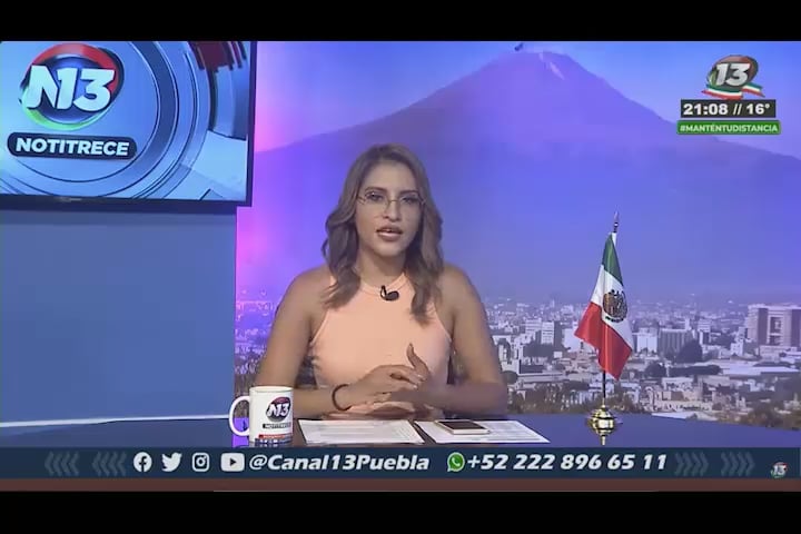 Noti13 de la noche con Monserrat Naved Samuel, un pequeñito de 6 años ...