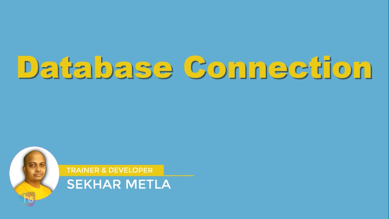 514 Database Connection on Vimeo